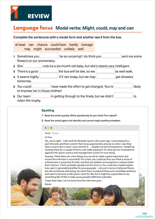 Ready For Cae C1 Unit 1 Review Interactive Worksheet Topworksheets