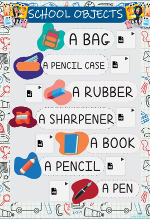 SCHOOL SUPPLIES. Interactive worksheet | TopWorksheets