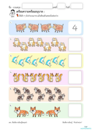 drop down ป1 ใบงานเชิงโต้ตอบ | TopWorksheets