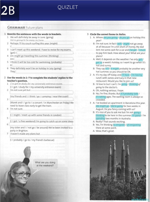 SL / Navy /2B. Interactive worksheet | TopWorksheets