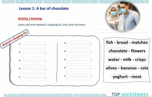 Access 8 - T1 - U2 - L1- Act 1. Interactive worksheet | TopWorksheets