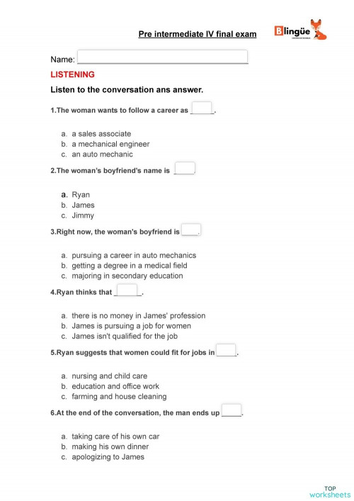CONJUNCTIONS - AND - BUT - OR. Interactive worksheet | TopWorksheets