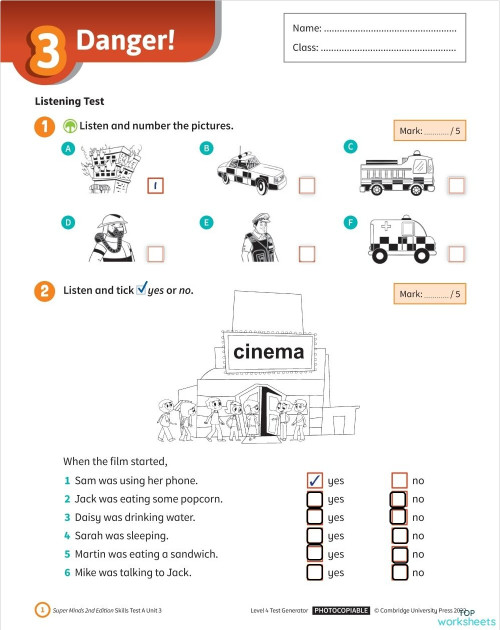 SM4 - Unit 3. Interactive worksheet | TopWorksheets