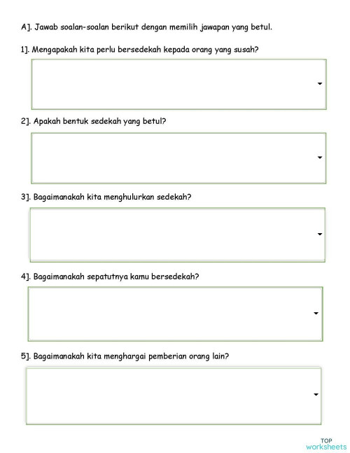 Mib Tahun 3 Wk 4 Interactive Worksheet Topworksheets