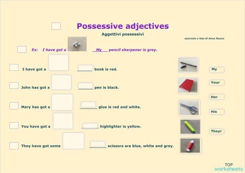 past simple vs past continuous. Scheda interattiva | TopWorksheets