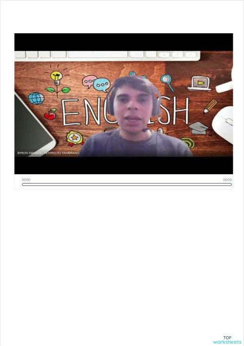 Video - Routines - Present Simple (Copied). Interactive worksheet ...