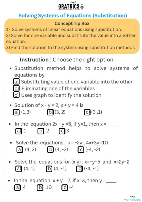 Squares and Cubes 137. Interactive worksheet | TopWorksheets