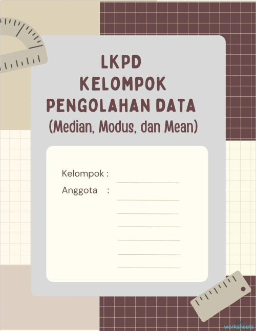 LKPD KELOMPOK PENGOLAHAN DATA REVISI 1. Interactive worksheet ...