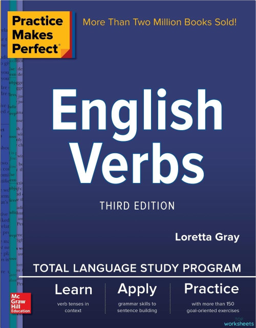 English verbs Third edition book 1. Interactive worksheet | TopWorksheets