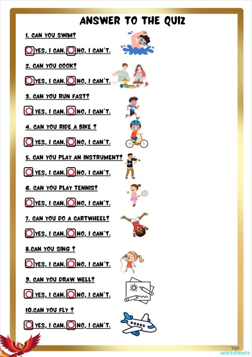 HP can you...?. Interactive worksheet | TopWorksheets