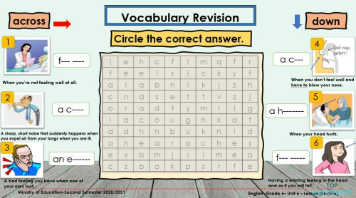 Unit 6 (word search). Interactive worksheet | TopWorksheets