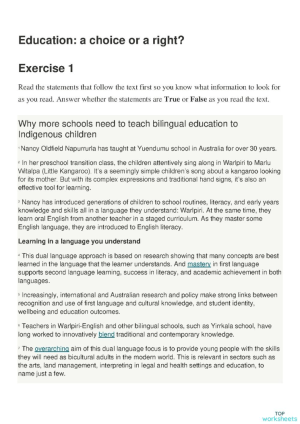 CHOICE OR RIGHT?. Interactive worksheet | TopWorksheets