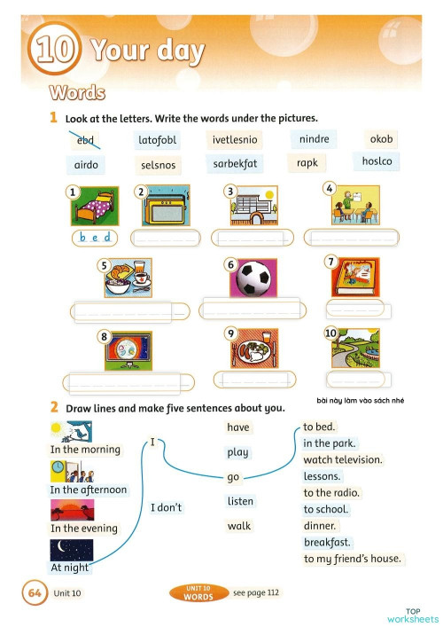 Interactive worksheets and online exercises in english | TopWorksheets