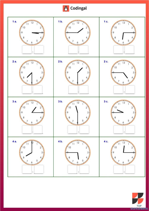 M_G01M14L50_WE02_Introduction_to_Telling_Time_6. Interactive worksheet ...