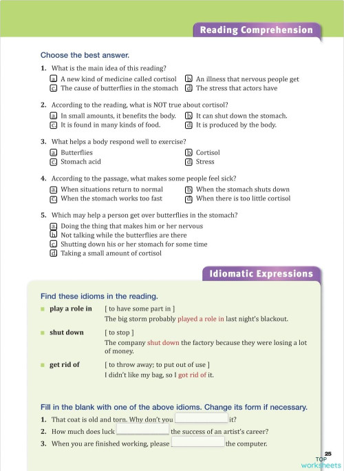 How Did Those Get in There?. Interactive worksheet | TopWorksheets