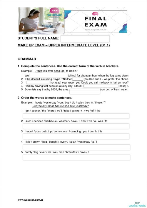 basic words 6. Interactive worksheet | TopWorksheets