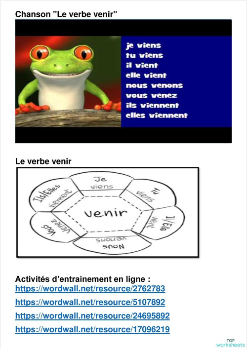Bienvenue D'où viens tu ?. Fiche interactive | TopWorksheets