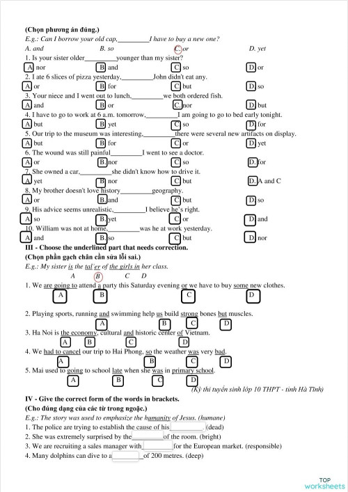 Week 3 Day 6 Compound Sentences Interactive Worksheet Topworksheets