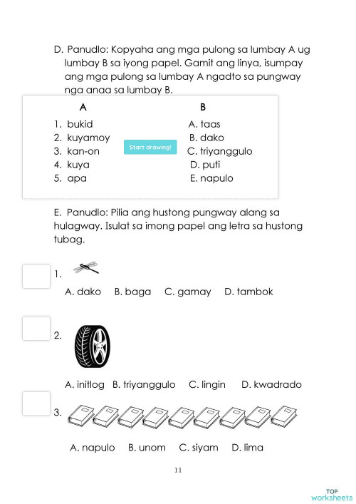 MTB p. 11-18. Interactive worksheet | TopWorksheets