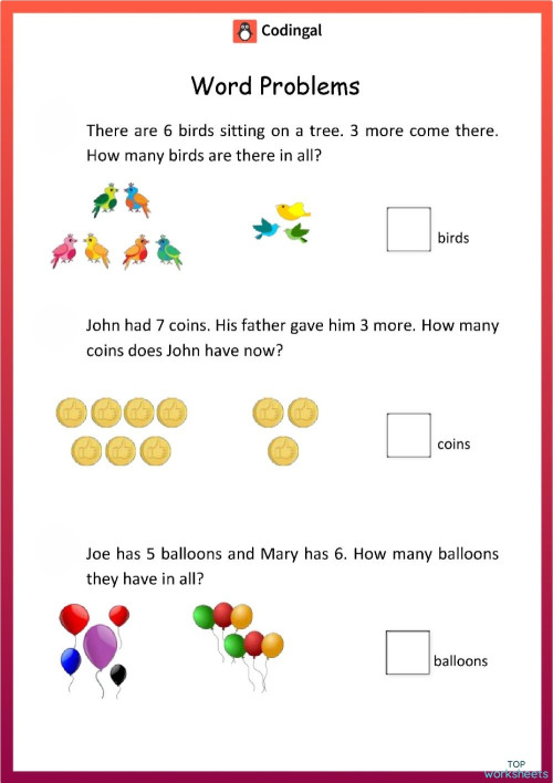 Math: interactive worksheets and online exercises | TopWorksheets