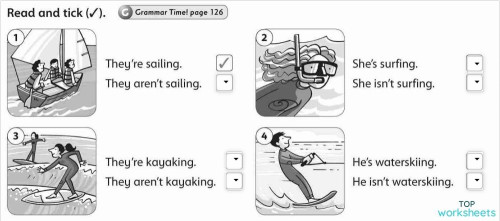 4th grade We`re having fun at the beach(2) 1 level. Interactive ...