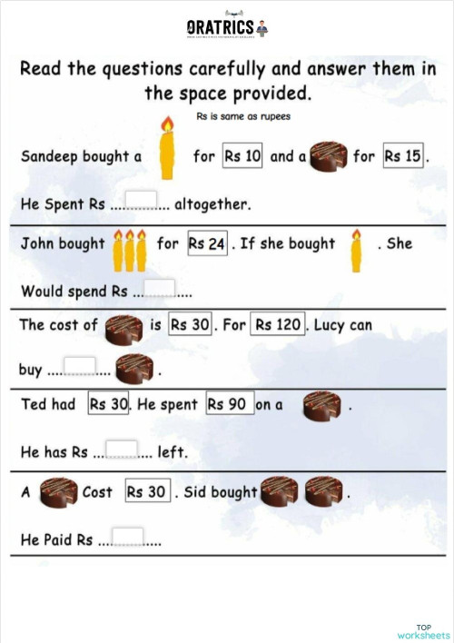 Identify Objects ZZ. Interactive worksheet | TopWorksheets