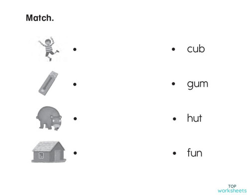 VWX phonics part 1. Interactive worksheet | TopWorksheets