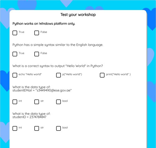 Programming: interactive worksheets and online exercises | TopWorksheets