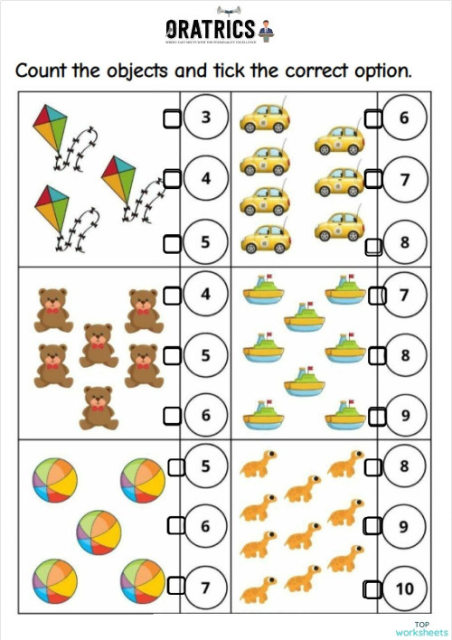 Choose and Tick. Interactive worksheet | TopWorksheets