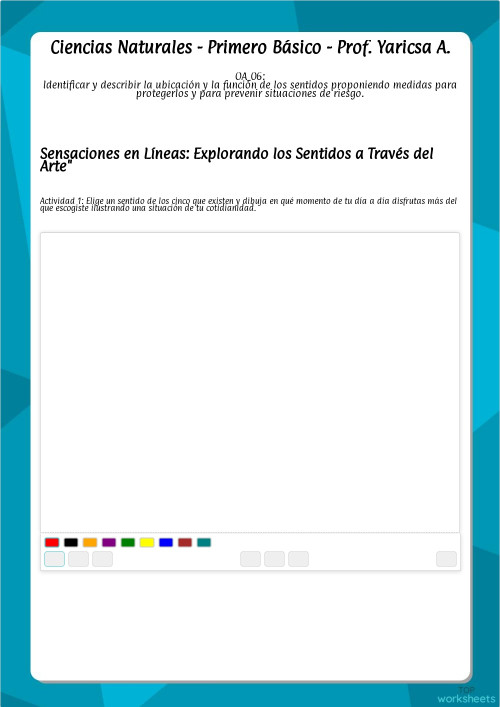 Ciencias Naturales - Primero Básico - Prof. Yaricsa A.. Ficha ...