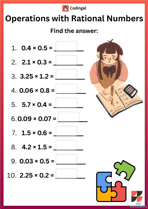 Math: interactive worksheets and online exercises | TopWorksheets