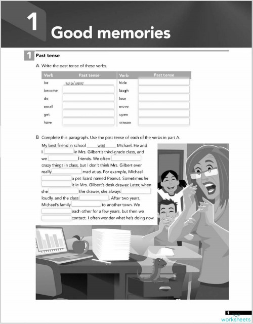 Interchange 1 - Unit 1. Interactive worksheet | TopWorksheets