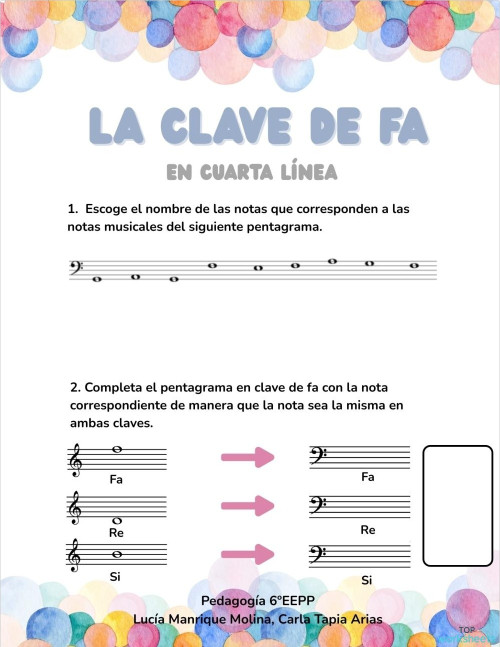 Aprendemos Las Notas Musicales Ficha Interactiva Topworksheets Nbkomputer