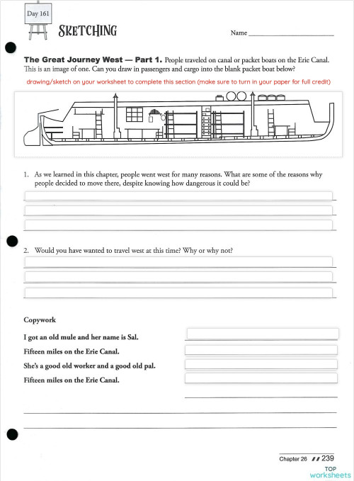 Chapter 26: Pg 236-340 Sketching. Interactive worksheet | TopWorksheets
