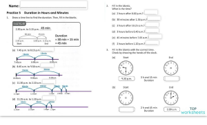 Chapter 14: Time YM 3B WB pg 88-91 WS 3. Interactive worksheet ...