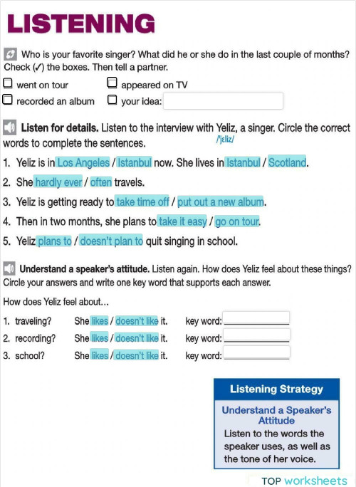 Other: interactive worksheets and online exercises | TopWorksheets