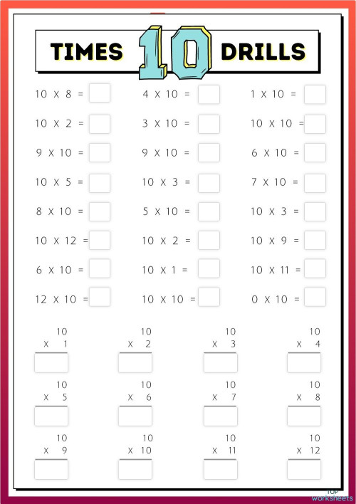 M_G01M11L38_WA01_Multiplying_by_5_and_10_3. Interactive worksheet ...