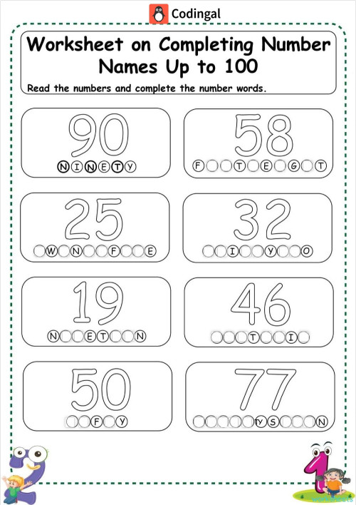 M_G01M01L04_WA02_Number Names completion upto 100. Interactive ...