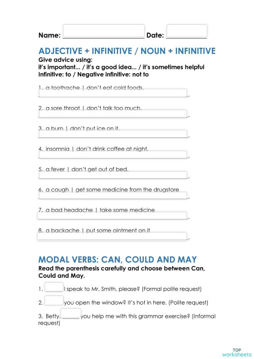 4TH LEVEL - 2ND PARTIAL REVISION. Interactive worksheet | TopWorksheets