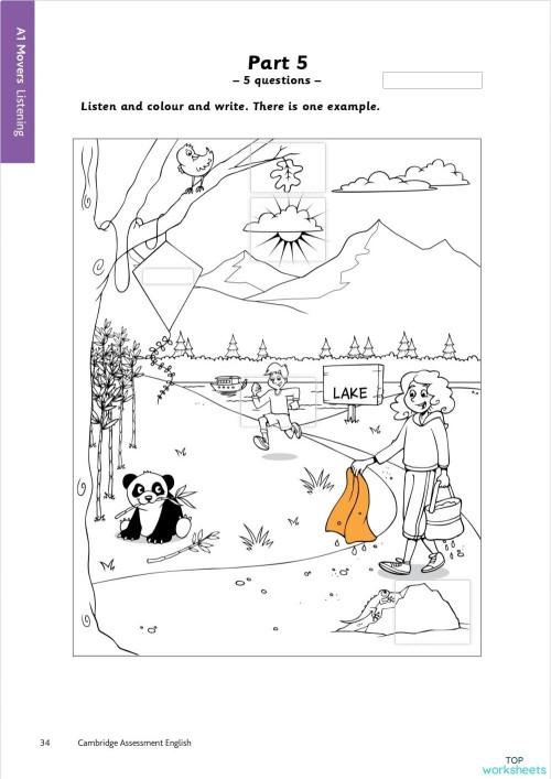 Listening comprehension: interactive worksheets and online exercises ...