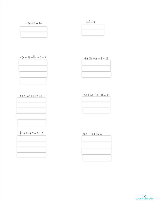 math solve. Interactive worksheet | TopWorksheets