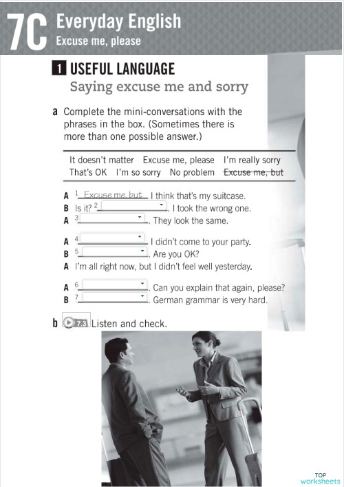 English language: interactive worksheets and online exercises ...