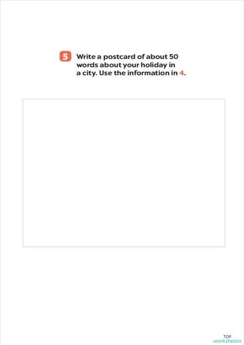 Exercise 5 page 33. Interactive worksheet | TopWorksheets