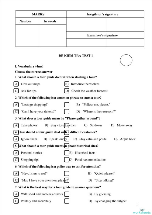 parenting- lesson 1. Interactive worksheet | TopWorksheets