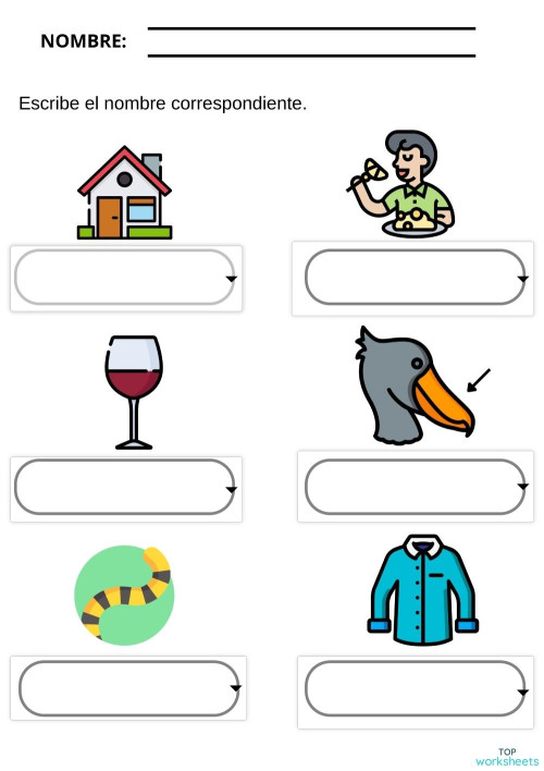 Escribe La Palabra Correcta Reto 2 Ficha Interactiva En