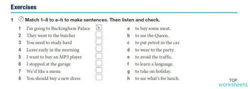 UNIT 9 BASIC INFINITY OF PURPOSE. Interactive worksheet | TopWorksheets