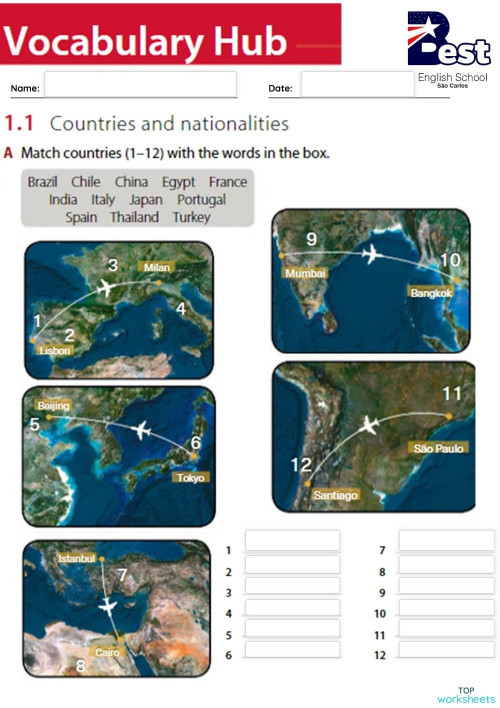 Level 1.1 - part 2. Interactive worksheet | TopWorksheets