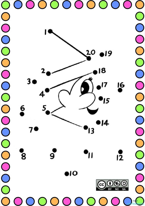 Descubre el dibujo escondido.. Ficha interactiva | TopWorksheets