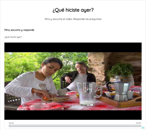 Pretérito Indefinido: fichas interactivas y ejercicios online ...