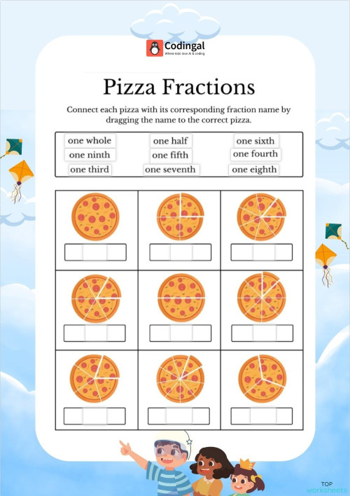 M_G03M21L47_WE01_Apply_fractions_to_practical_situations_5. Interactive worksheet | TopWorksheets